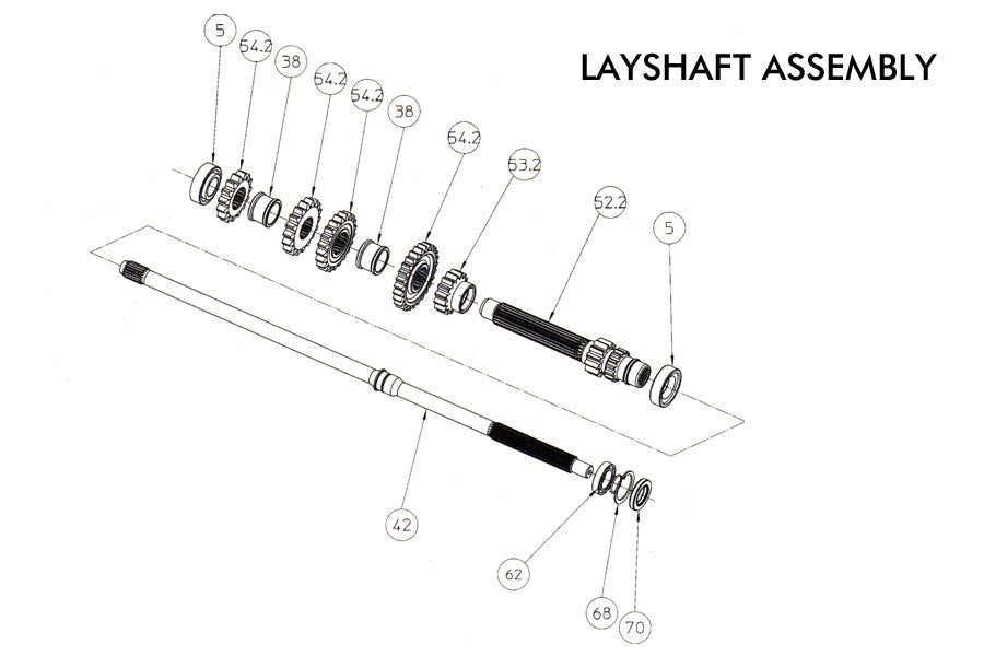 FTR Layshaft Assembly – Taylor Race Engineering