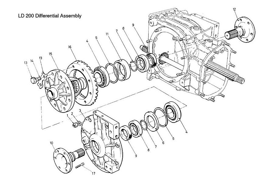 LD 200 Differential Assembly – Taylor Race Engineering